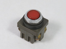 Izumi ABN111R Push Button 125VAC 5A 1NO 1NC Red Flush USED - Industrial ...