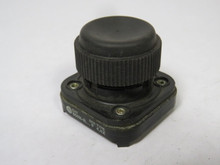Allen-Bradley 800H-R2 Push Button Black Booted Head No Contacts USED ...