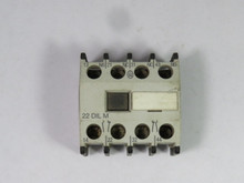 Klockner-Moeller 22DILM Contactor and Relay Accessory 16A 18-14AWG USED ...