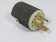 Hubbell 4570C Twist-Lock Plug 15A 250V 3W 2P USED - Industrial ...