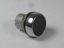 Allen-Bradley 800FM-F2 22mm Metal Push Button Black Flush Head USED ...