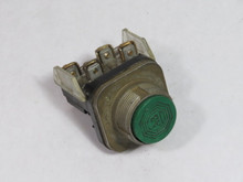 Allen-Bradley 800T-A1A Series B Push Button 1NO 1NC Green Flush Head USED - Industrial ...