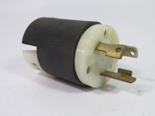 Hubbell 2611 Insulgrip Twist-Lock Plug 30A 125V 2P 3W USED - Industrial ...