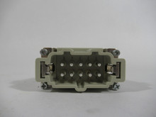 Harting 09330102601 Connector 16A 600V 6KV 3 10-Pin Insert Plug USED ...