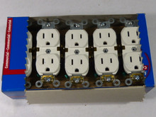 Leviton CR15-W Duplex Receptacle White 15amp 125V Box of 10 NEW - Industrial Automation Canada