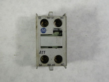 Allen-Bradley 100-FA11 Series A Auxiliary Contact Block 1NO 1NC USED ...