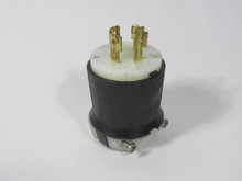 Hubbell HBL2421 Insulgrip Twist-Lock Plug 20A 250V 4W 3P 3Ph CRACKED ...