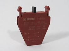 General Electric P9B11VN Contact Block 600V 10A 1NO 1NC USED ...