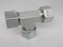 Parker T20ZSCF EO-2 NBR SS Hydraulic T-Union 20mmx3 420 bar NOP ...