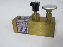 Burger & Brown F2-B-300 Smartflow Flow Meter w/Thermometer 1/4" NPT 4 ...