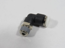 Pisco PL1/4-01 Push-In Elbow Fitting 1/4" Tubing OD R1/8" Thread NOP - Industrial Automation Canada