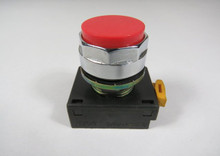 Eaton EM22E2 Red Extended Push Button Operator w/ Mounting Latch USED ...