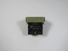 Telemecanique ZB2-BZ101 Contact Block w/ Mounting Base 380V 1NO USED ...