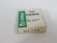 Littelfuse SFE-7-1/2 Automotive Glass Body Fuse 7.5A 32V 5-Pack ! NEW ...