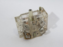 Square D 9001-KA1 Ser. G Contact Block 6A 600V 1NO 1NC *Missing Screws ...