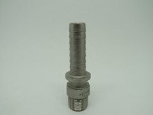 Dixon Boss RMS6 Stainless Steel Male Stem Fitting 3/4" Hose 3/4" NPT ...