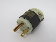 Hubbell HBL5666C Straight Blade Plug 15A 250V 3W 2P 6-15P USED ...