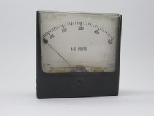 Process Measurement Co. AC Voltmeter 0-500VAC Model 1357 F.S. 0-150VAC ...