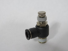 Pisco JNC6-01 Throttle Control Valve 6mm Tube Diameter R1/8 NOP - Industrial Automation Canada