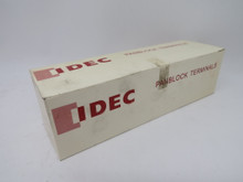 Idec BNDH15W Panblock Terminal Block 600V 1.25mm 25-Pack BOX DAMAGE NEW ...