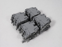 ABB Entrelec M4/6 Terminal Block 800V Lot of 20 GRAY USED - Industrial ...