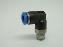 Festo 153046 QSL-1/8-6 Push-In L-Fitting R1/8" Thread 6mm Tube OD NOP ...