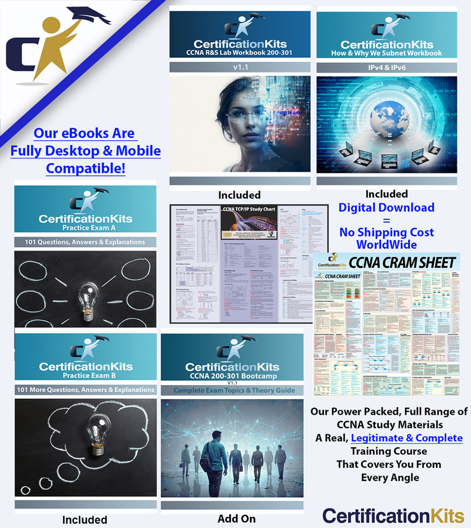 CertificationKits CCNP ENCOR ENARSI Enterprise Lab Kit