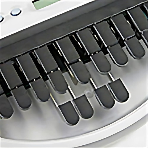 Black Leather Keypads for Stenographers