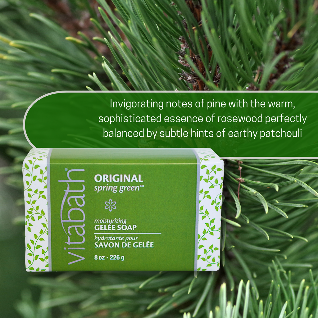 Original Spring Green Moisturizing Bar Soap | Vitabath Bath & Body