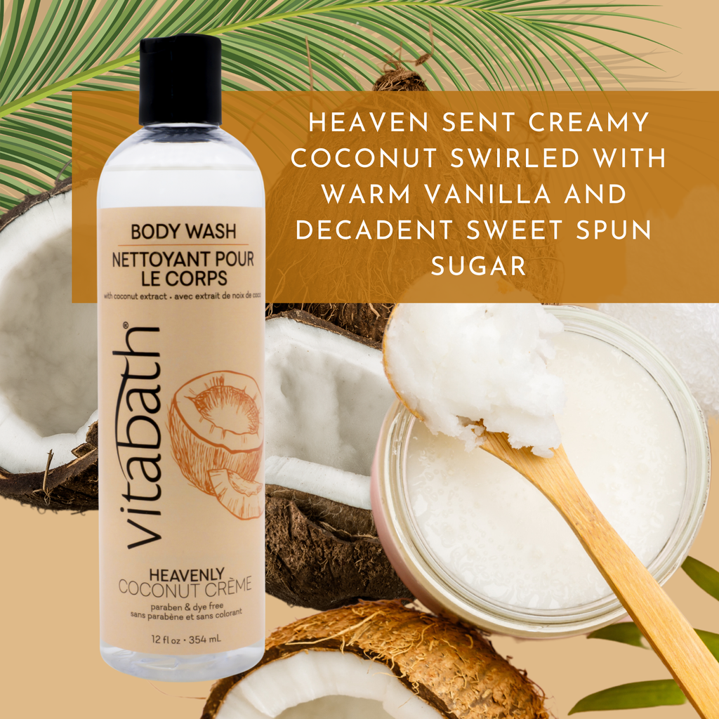 Heavenly Coconut Creme Body Wash | Vitabath Bath and Body