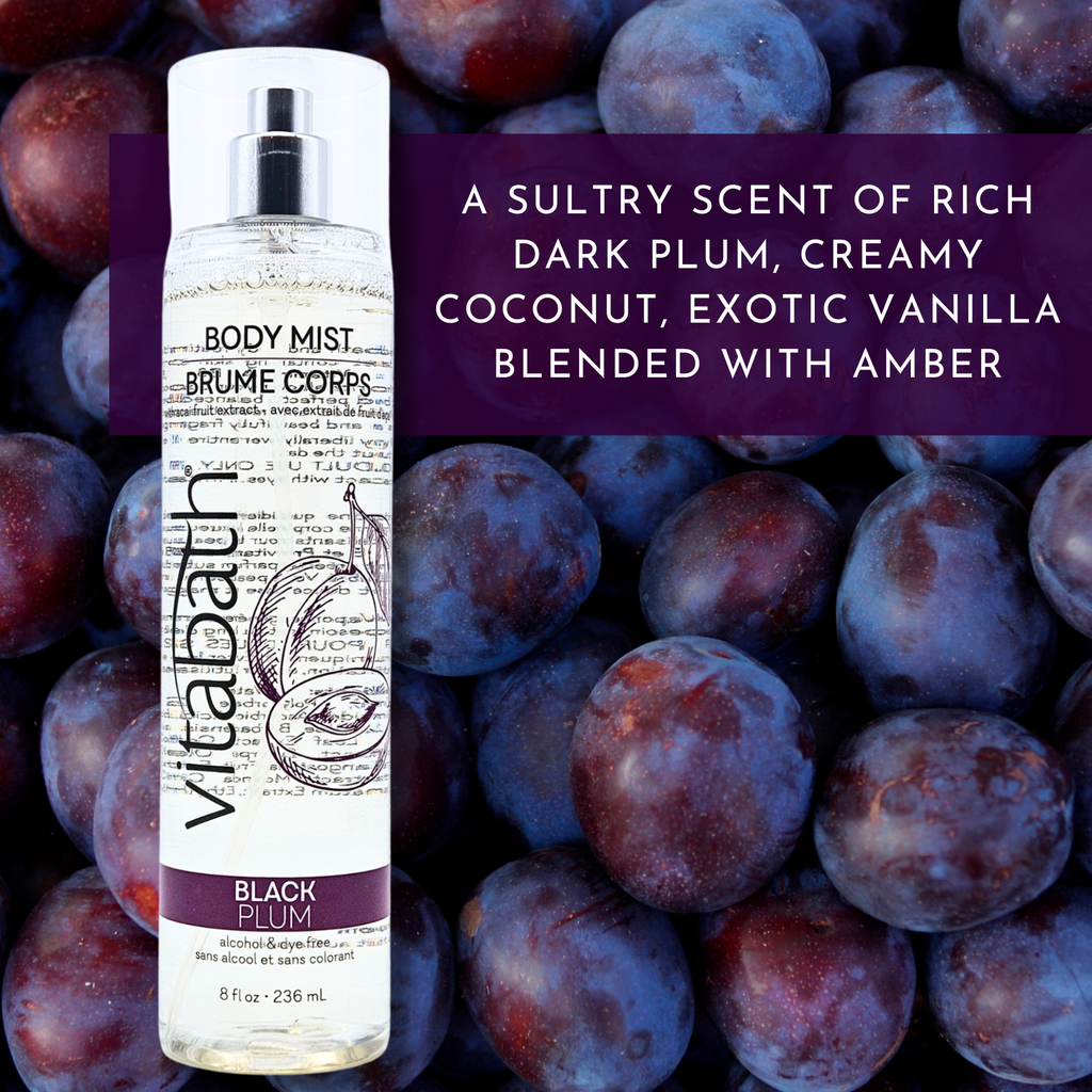 Black Plum Body Mist | Vitabath Bath and Body