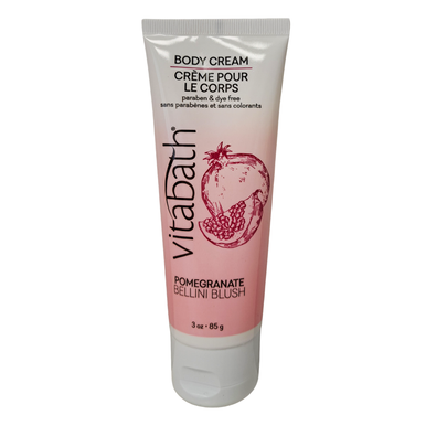 Pomegranate Bellini Blush Body Cream | Vitabath Bath and Body
