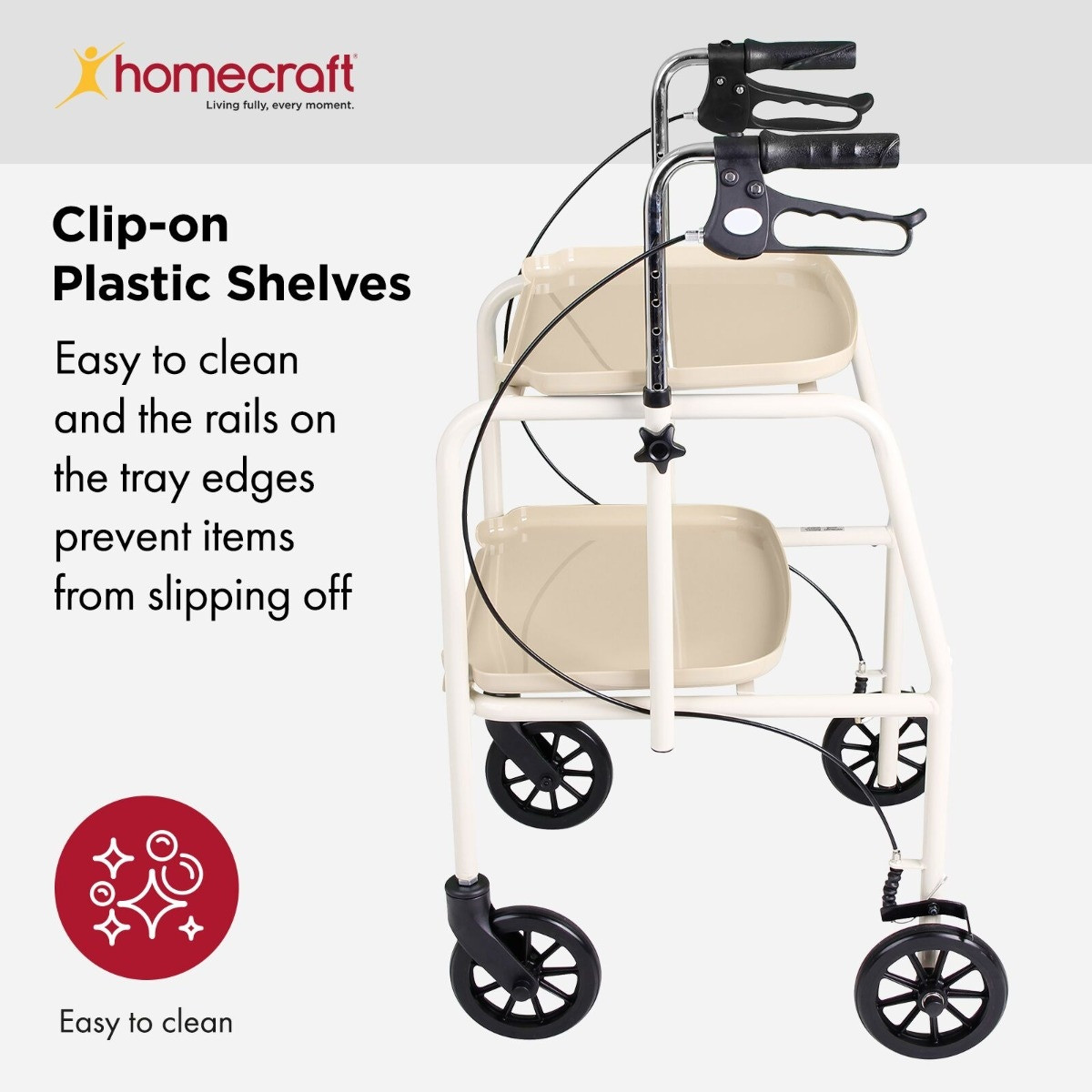 Homecraft Deluxe Walker Trolley