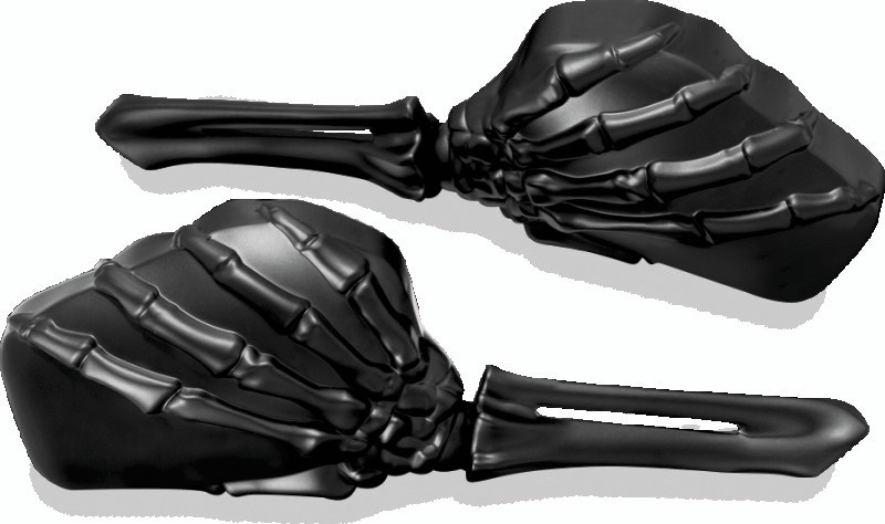 Kuryakyn Skeleton Hand Mirrors