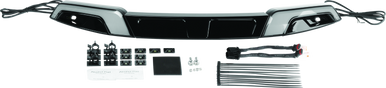 Kuryakyn Kuryakyn Tracer Windshield Trim 14-Up FLH Models Black - 2949