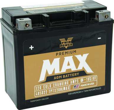 TwinPower Twin Power GYZ-20HL Premium MAX Battery Replaces H-D 65989 ...