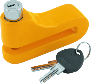 BikeMaster Bully Lock Disc Lock 10mm - Yellow - 132250