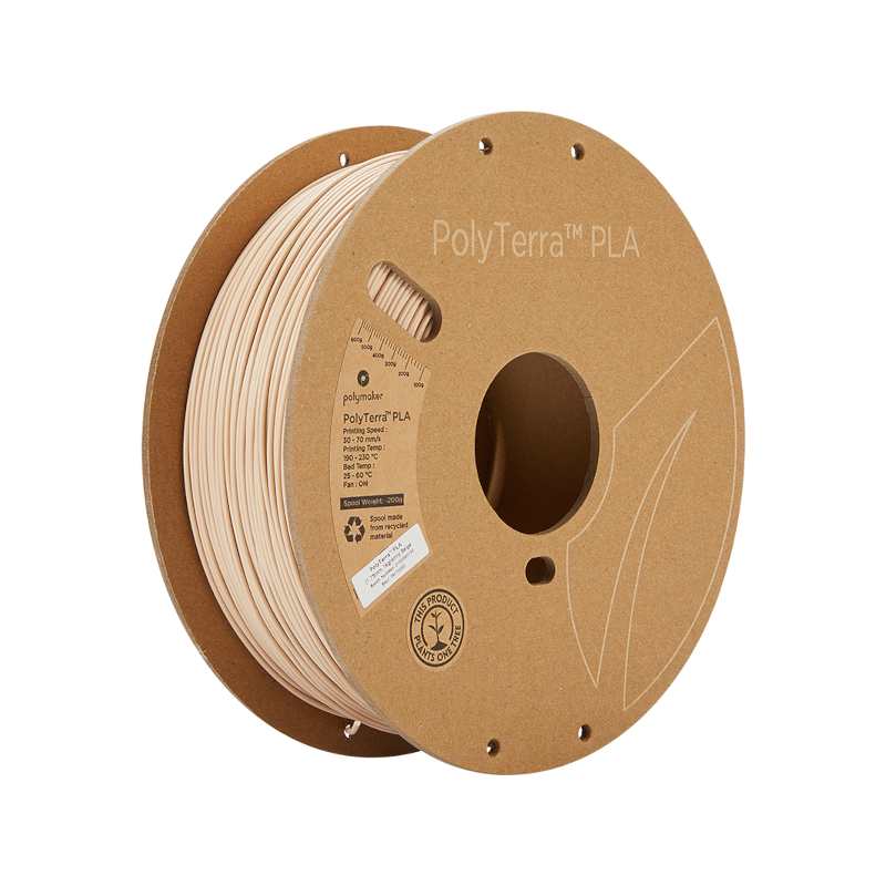 Polymaker PolyTerra™ Army Beige PLA | Partsbuilt 3D
