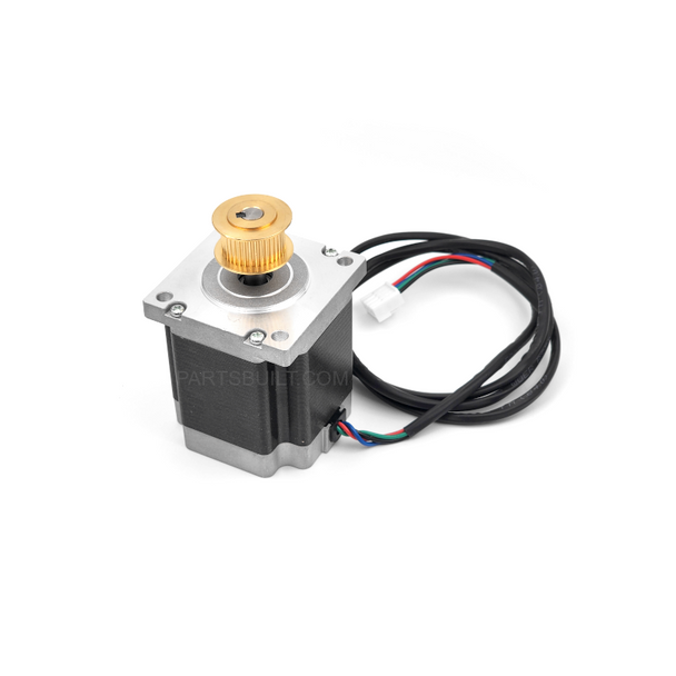 Stepper Motor with Pulley (Z Axis) for Creator 4 | Partsbuilt 3D
