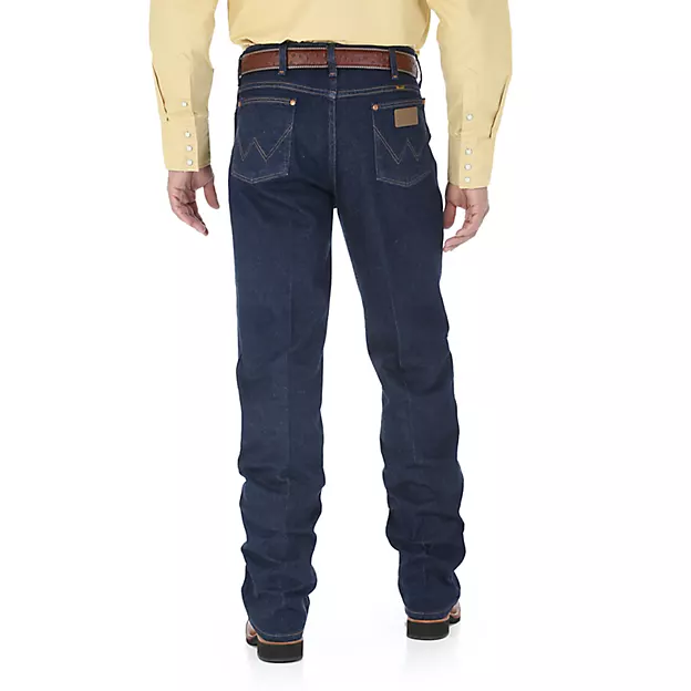 937STR Wrangler Men's Cowboy Cut® Navy Stretch Jean Slim Fit