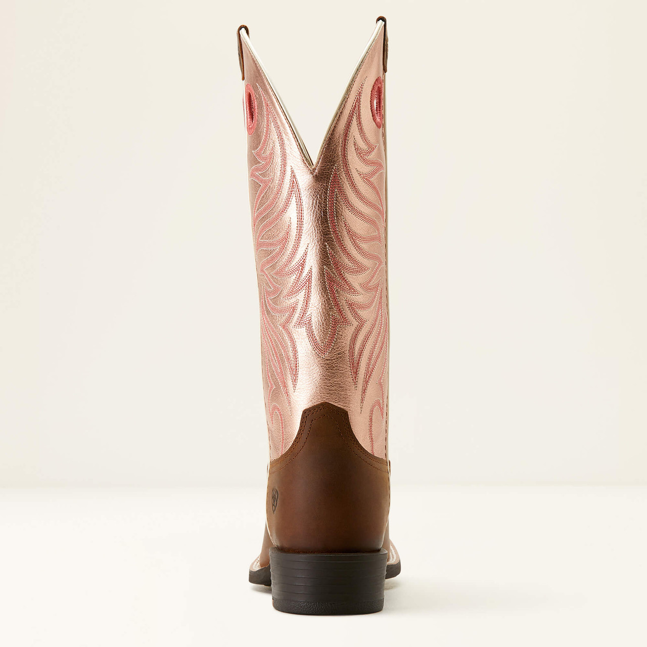 10053730 Ariat Women's Golden Pink Round Up Ryder Western Boot