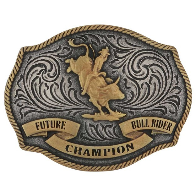 Montana Silver Future Bull Rider Buckle