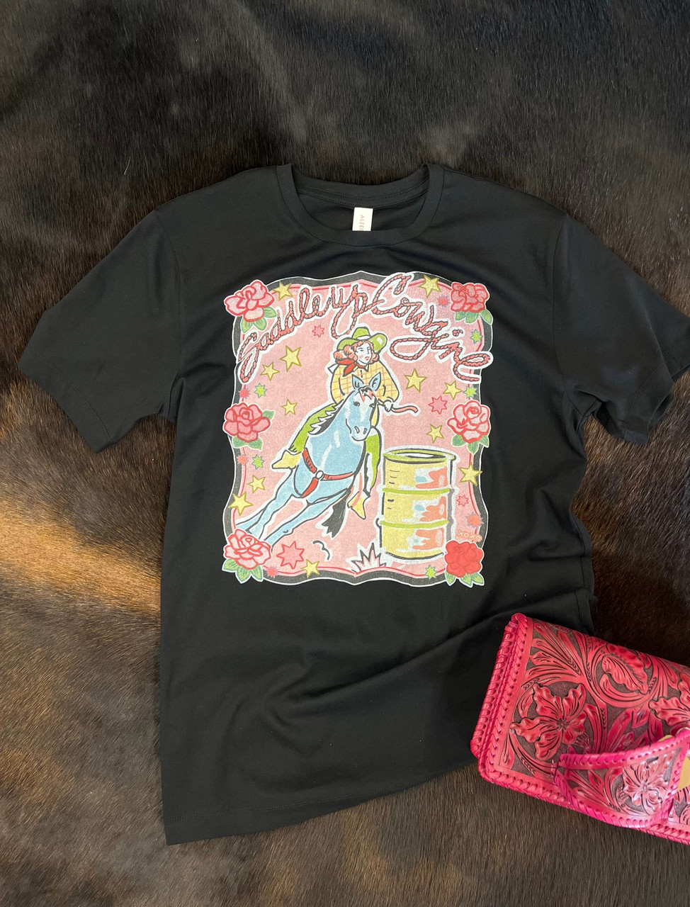 XO Saddle Up Barrel Racer Tee