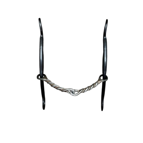 Dutton Bits Twisted Sweet Iron Copper Long Cheek Traditional Swept Back Gag