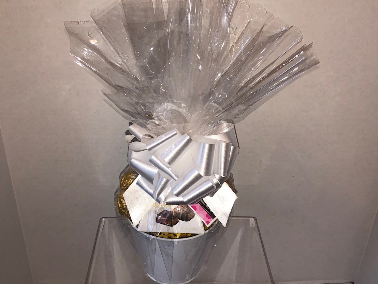 Godiva and Ferrero Rocher Chocolate Pail