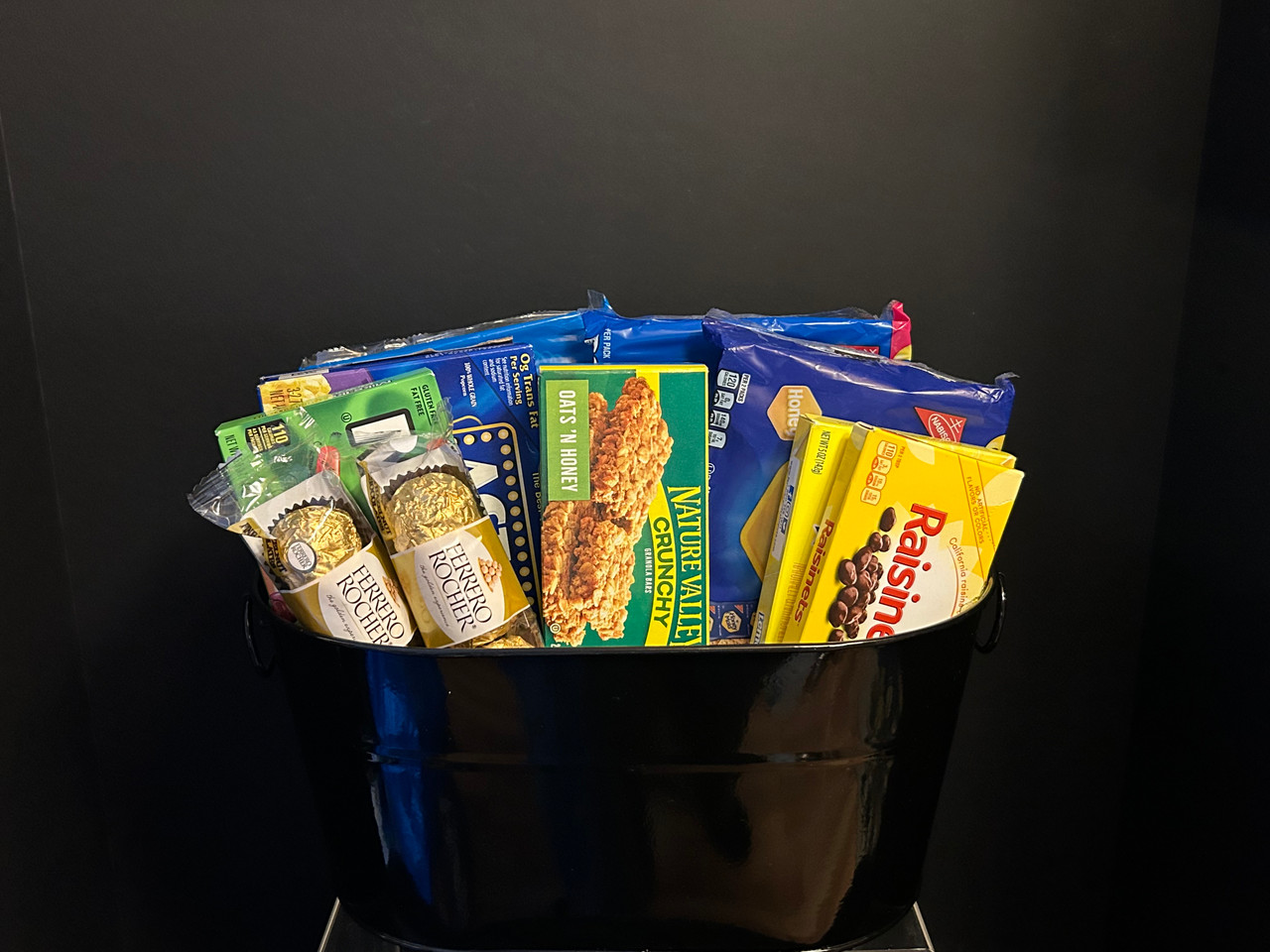 Gourmet Snack Pail Black