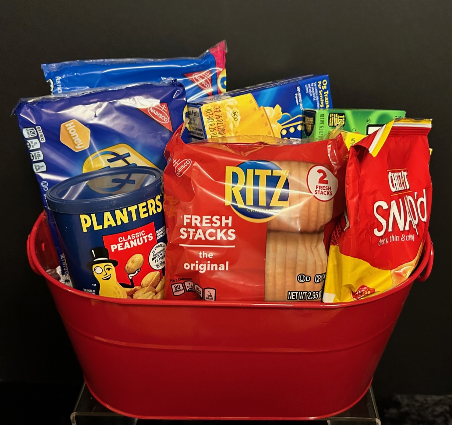 Gourmet Snack Pail - Red