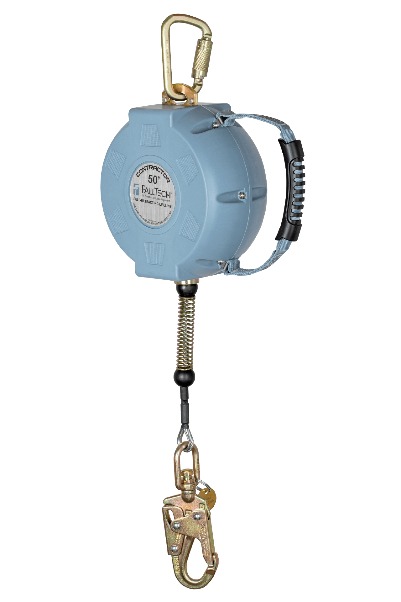 FallTech 727650C - FallTech Contractor C SRL with 50' Galvanized Cable ...