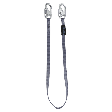 FallTech 8206 - 6' Web Restraint Lanyard, Fixed-Length with Steel Snap ...