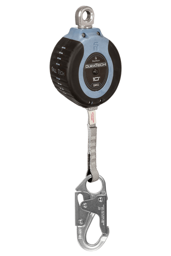 FallTech 82710SA1 - 10' DuraTech Web SRL with Steel Snap Hook ...